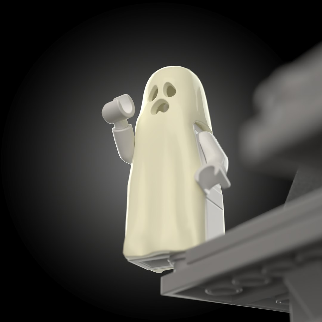 3D Lego10228 Hounted House - TurboSquid 2376164