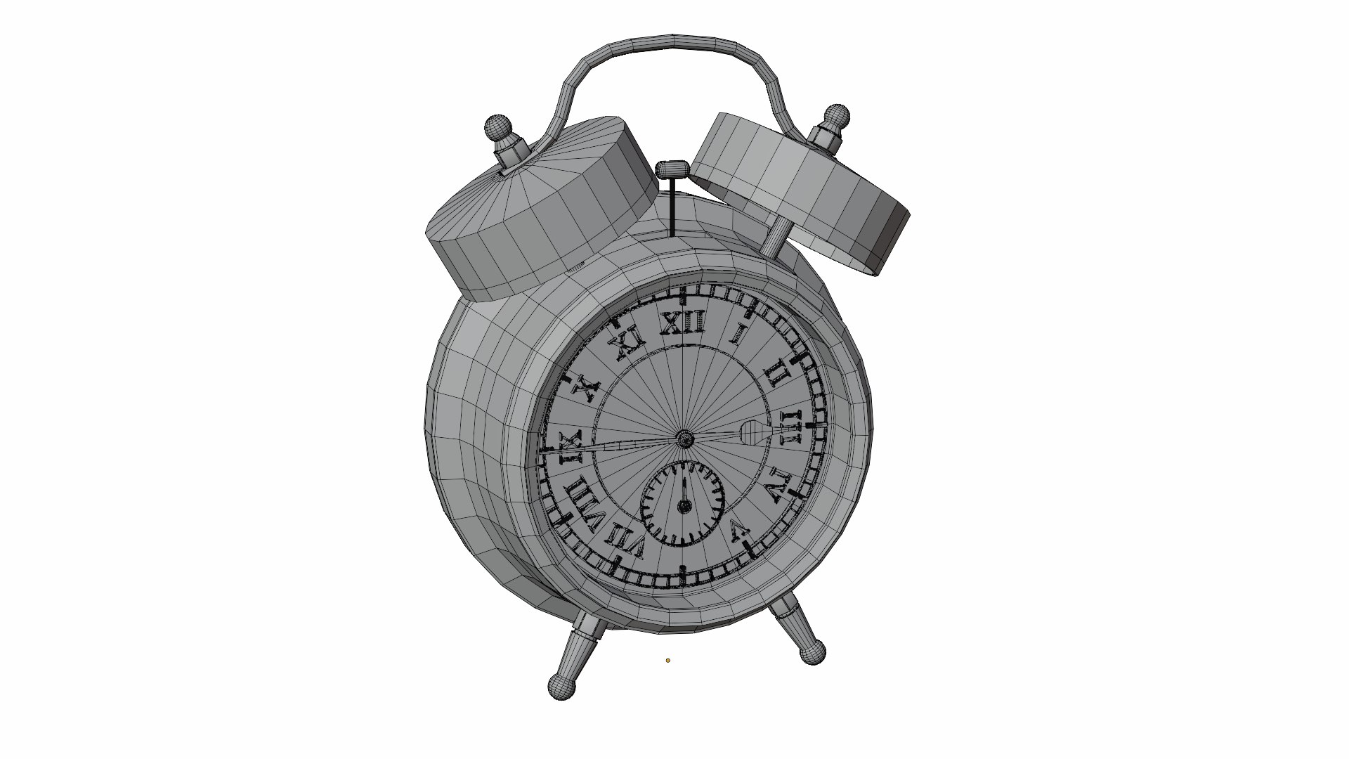 3D Alarm Clock 2 Model - TurboSquid 1843774