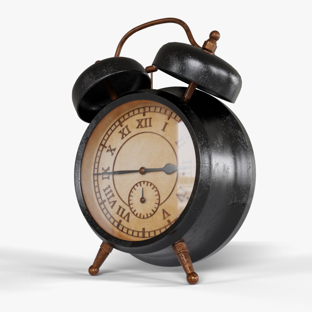3D Alarm Clock 2 Model - TurboSquid 1843774