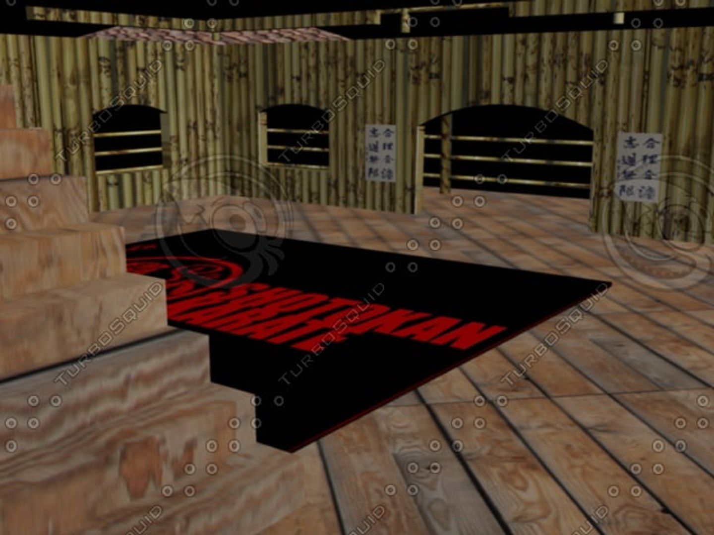 3d Model Of Dojo