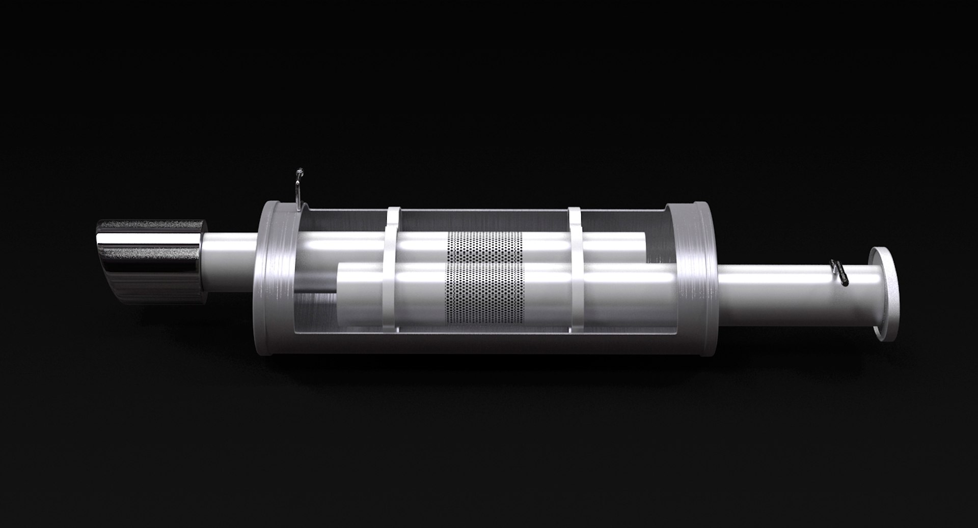 Muffler Cross-section 3D Model - TurboSquid 1199754