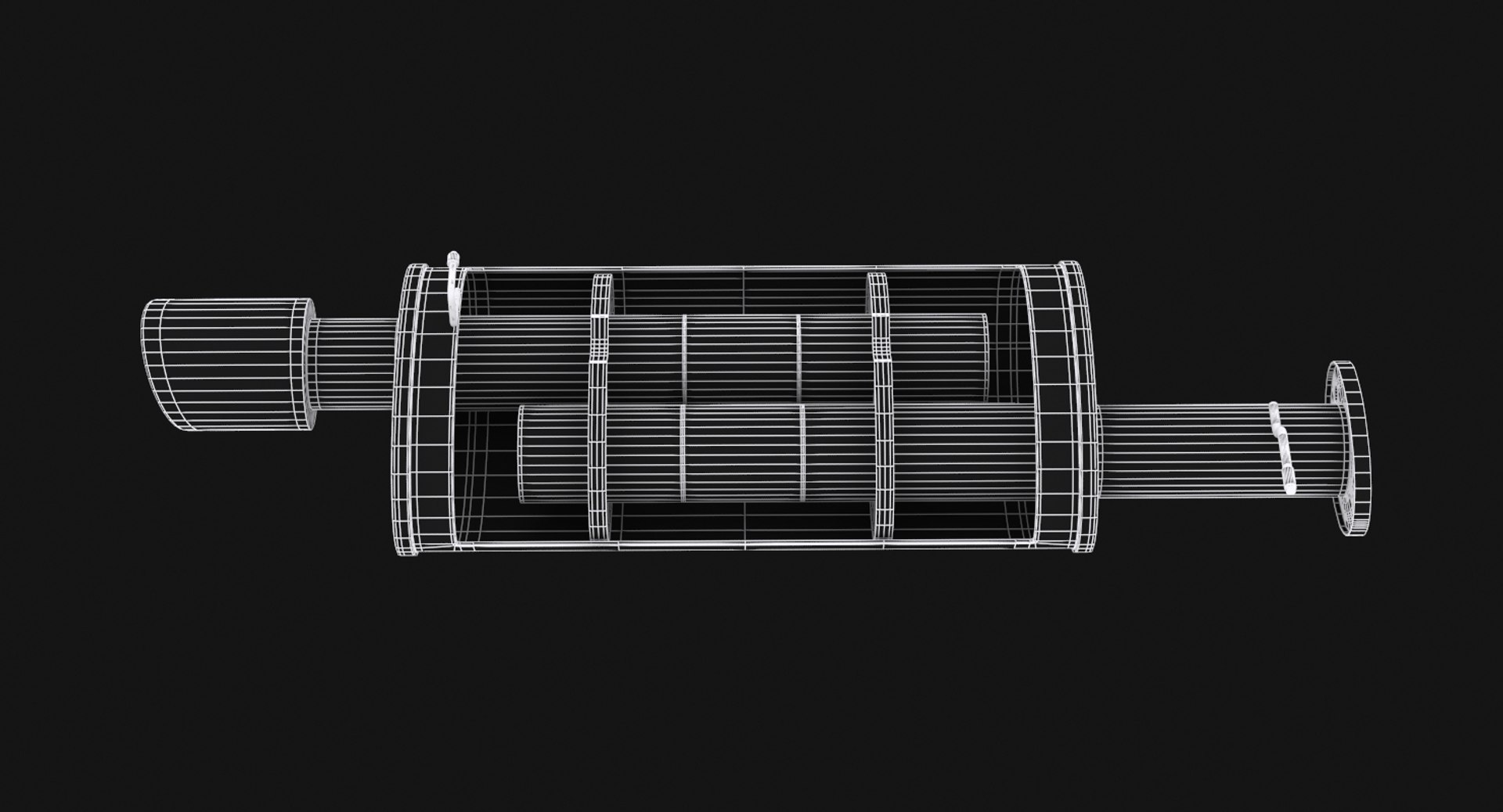 Muffler Cross-section 3D Model - TurboSquid 1199754