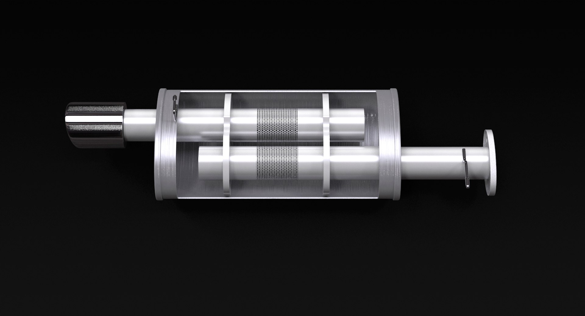 Muffler Cross-section 3D Model - TurboSquid 1199754