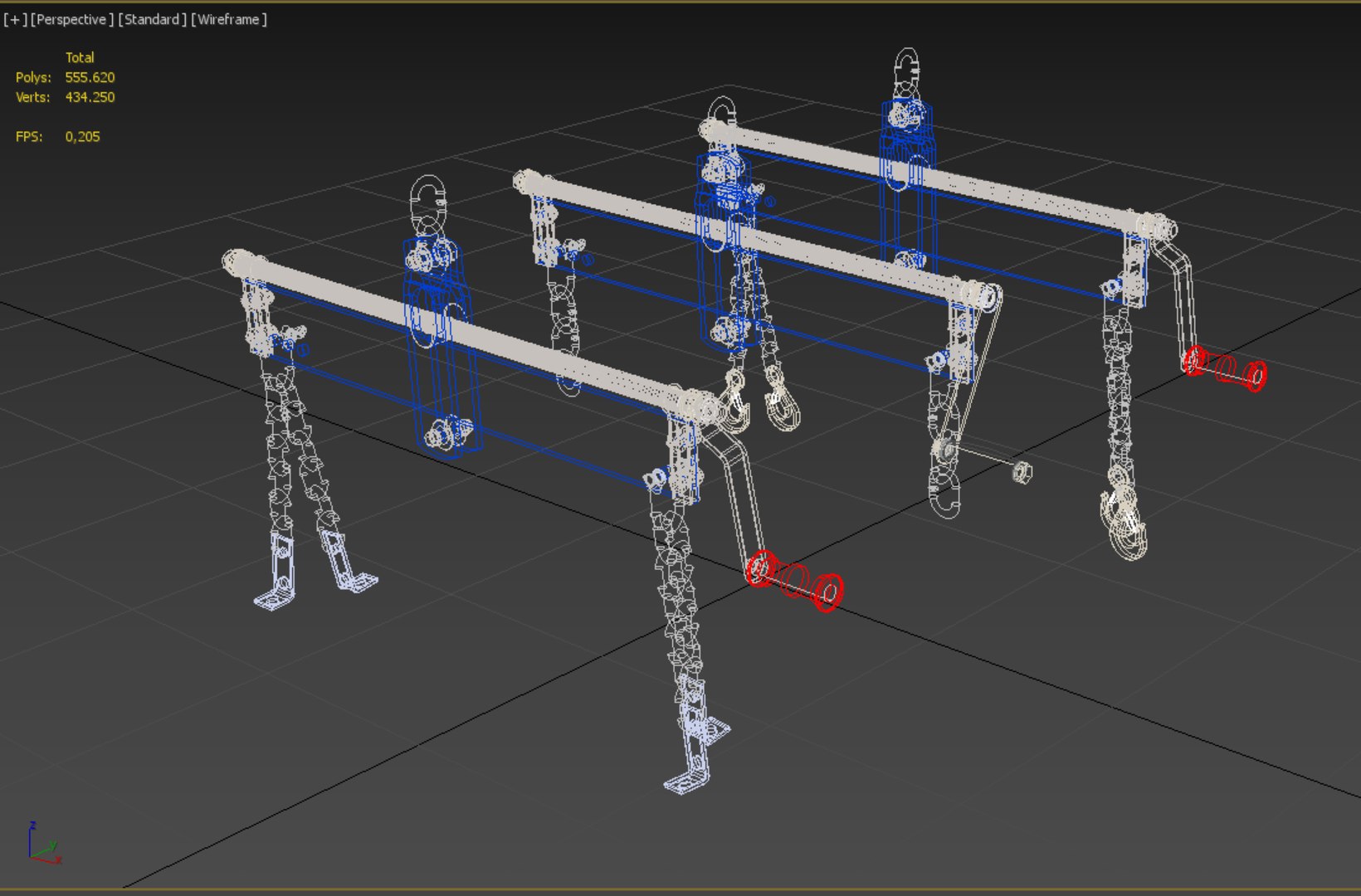LEVELER BALANCER STABILIZER LOAD ENGINE HOIST CRANE SHOP RIGGING 3D ...