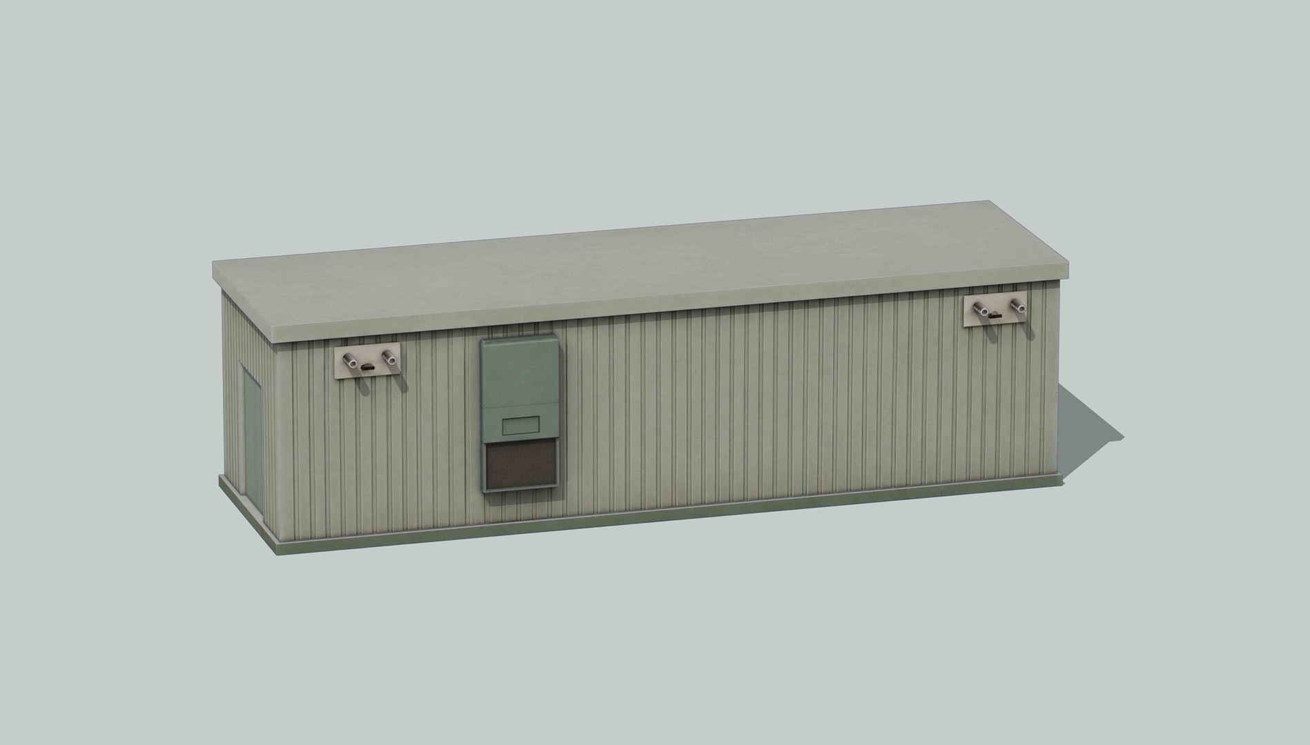 Prefabricated Substation 3D Model - TurboSquid 2573742