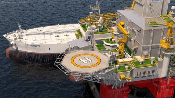 TI 欧洲超级油轮与海上石油钻井平台3D模型 - TurboSquid 2310846