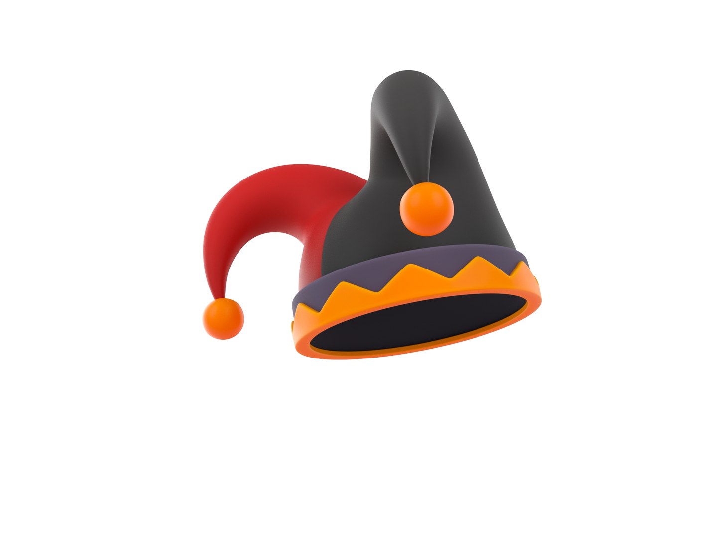 3D Model Prop116 Jester Hat - TurboSquid 1913255