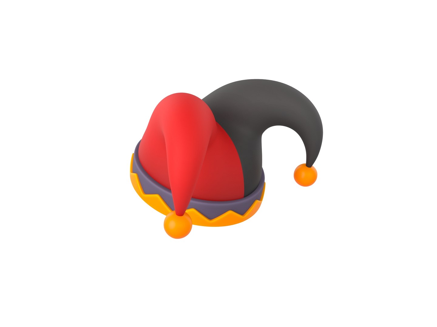 3D Model Prop116 Jester Hat - TurboSquid 1913255