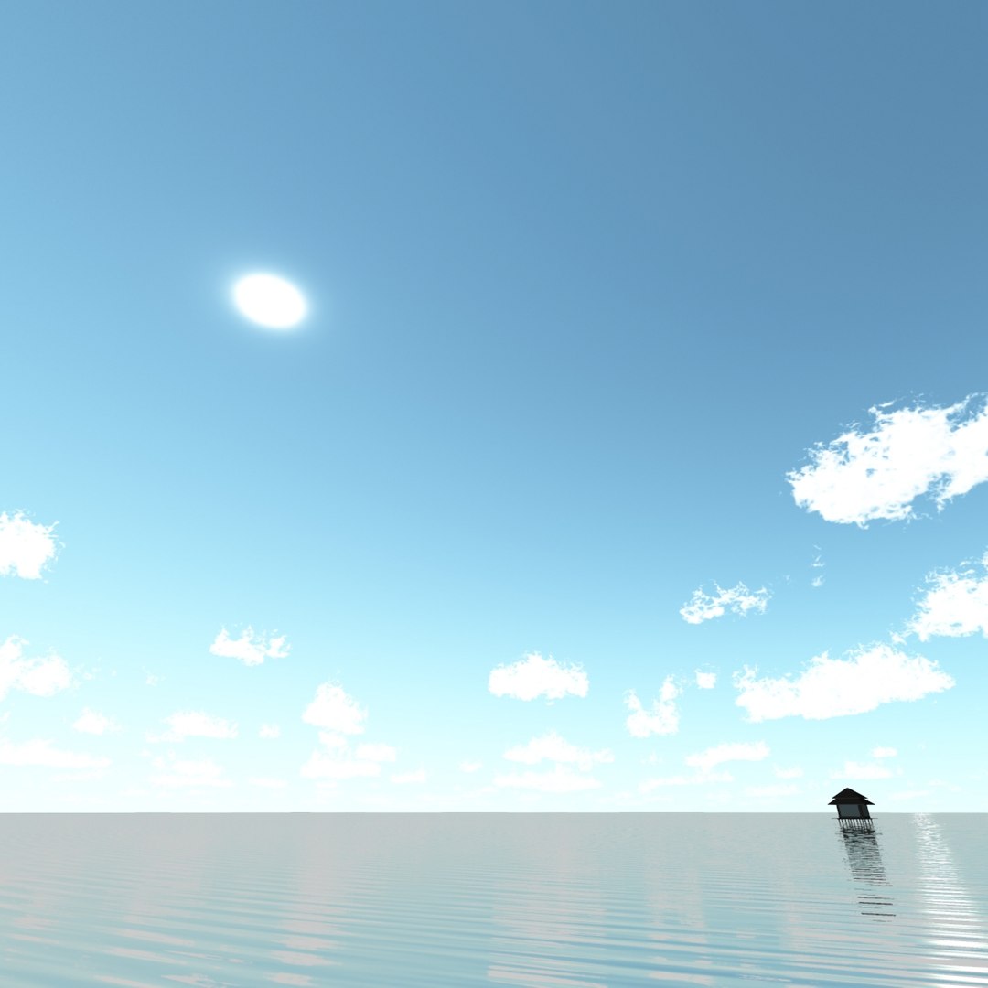 Sky Clouds 3d Model