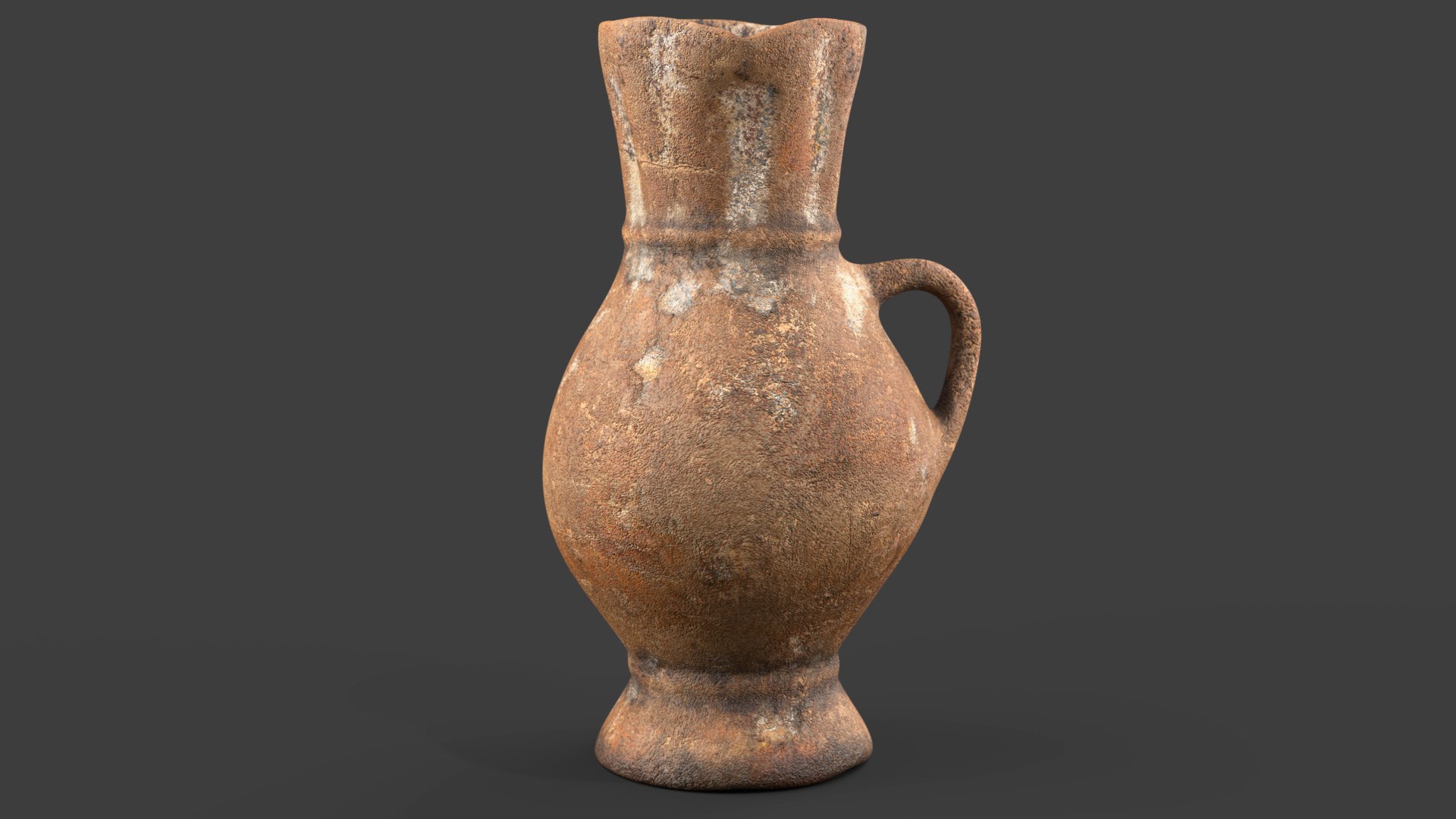 modelo 3d Medieval Jug 003 8K PBR Textures - TurboSquid 2002133