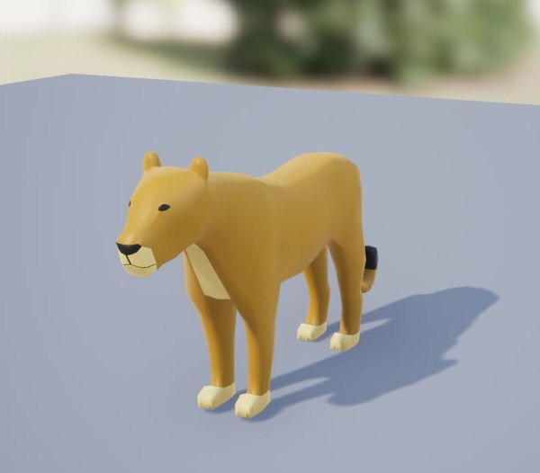 Cartoon Lion 3D Models for Download | TurboSquid