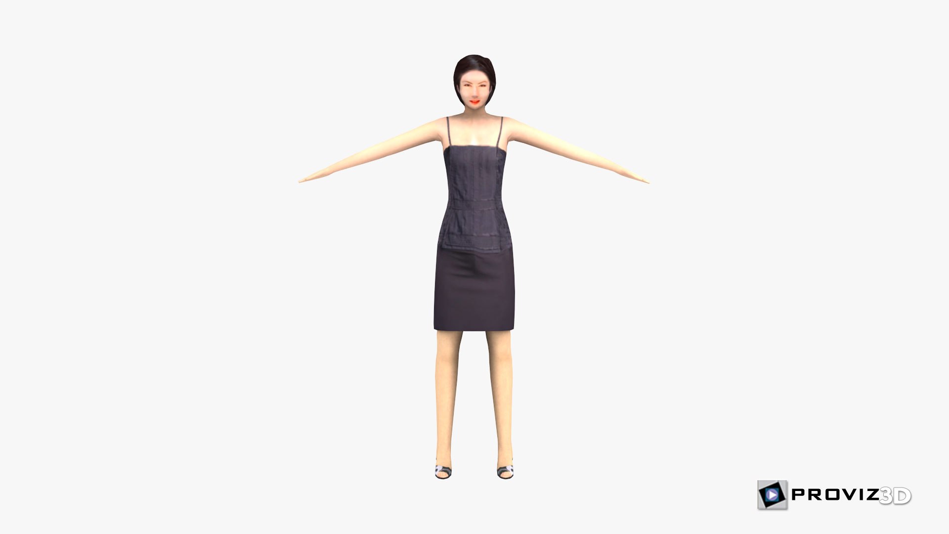 3ds Max People Casual Women
