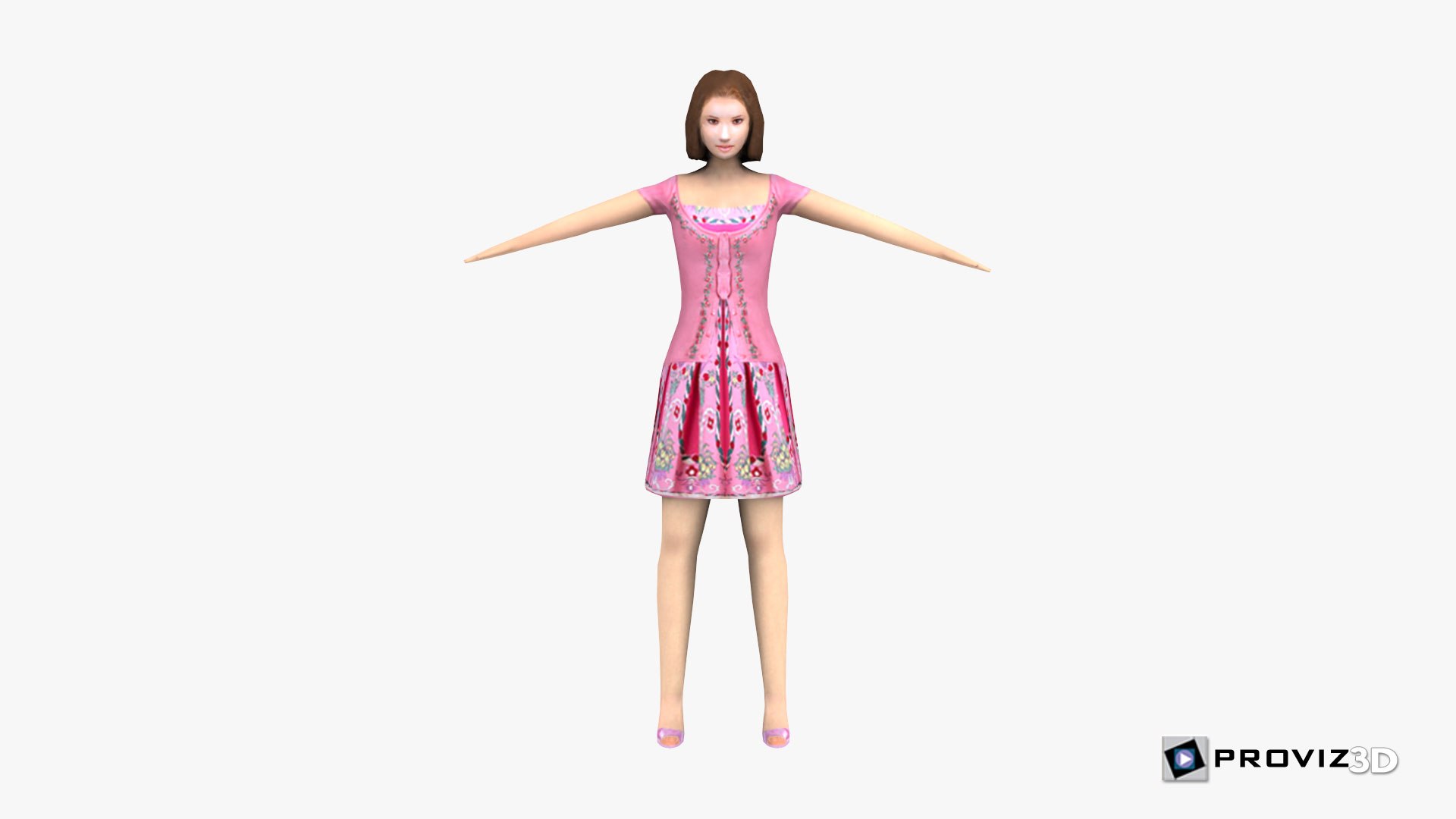 3ds Max People Casual Women