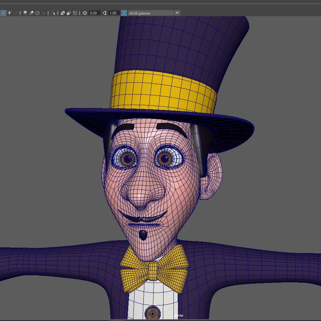 3D Magic Cartoon Magician Model - TurboSquid 1695084