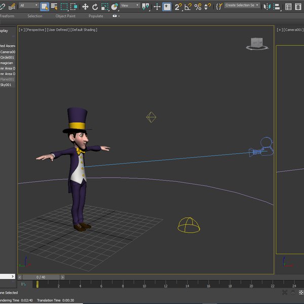 modelo 3d Dibujos animados de mago - TurboSquid 1695084