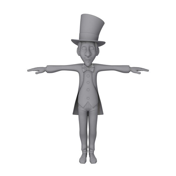 modelo 3d Dibujos animados de mago - TurboSquid 1695084