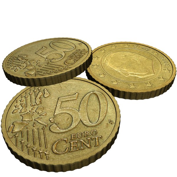 50 Cent Euro Coin 3D Models for Download | TurboSquid