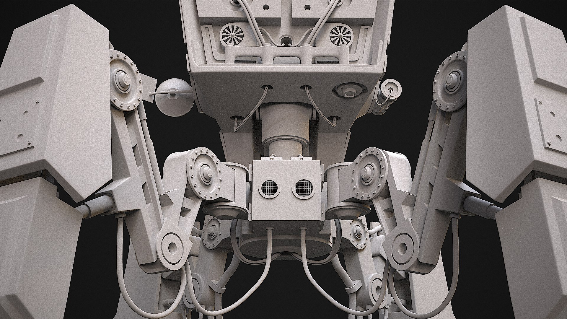 Mech AT-ST Star Wars 3D Model - TurboSquid 2023744