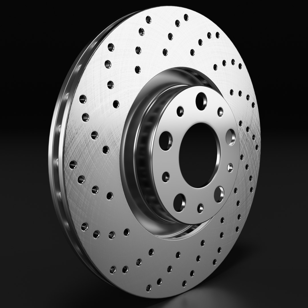 3D Brake Disk Rotor Model - TurboSquid 2129085