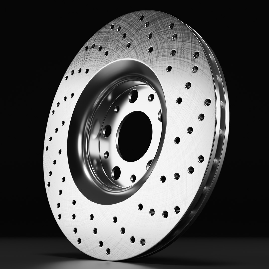 3D Brake Disk Rotor Model - TurboSquid 2129085