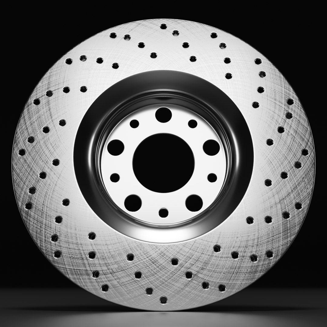 3D Brake Disk Rotor Model - TurboSquid 2129085
