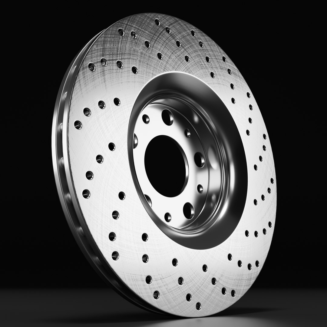 3D Brake Disk Rotor Model - TurboSquid 2129085