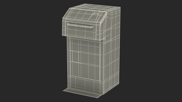 FedEx Package Drop Box 3D model - TurboSquid 2011350