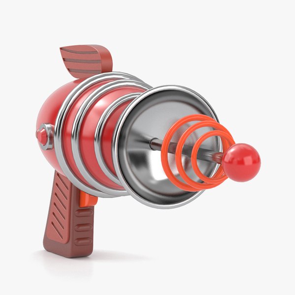 Retro Ray Gun 3D 모델 - TurboSquid 1979576