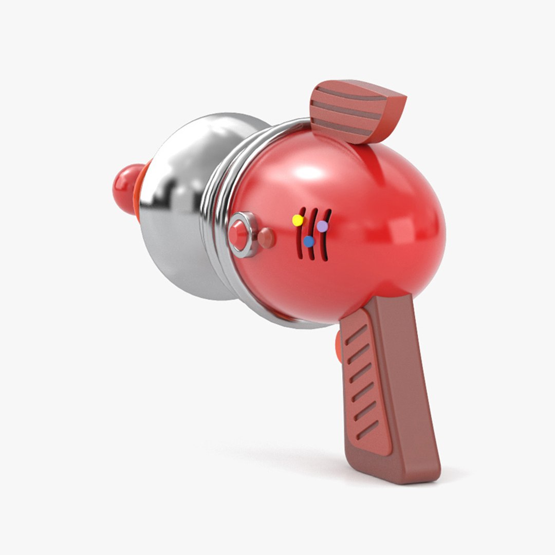 3D model Retro Ray Gun - TurboSquid 1979576