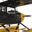 Cessna 172 Black Seaplane 3d Max