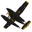 Cessna 172 Black Seaplane 3d Max