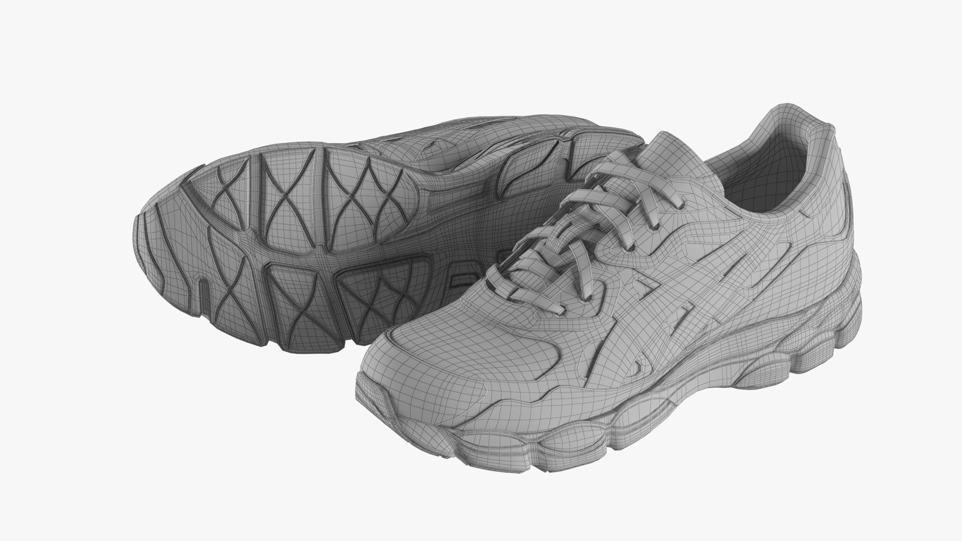 3D Asics GEL-NYC 03 Model - TurboSquid 2294603