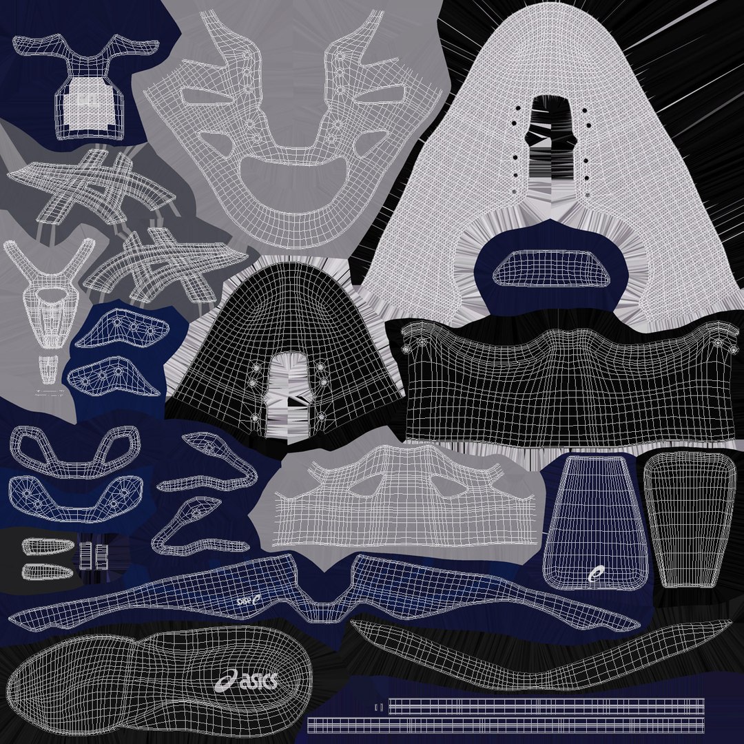 3D Asics GEL-NYC 03 Model - TurboSquid 2294603