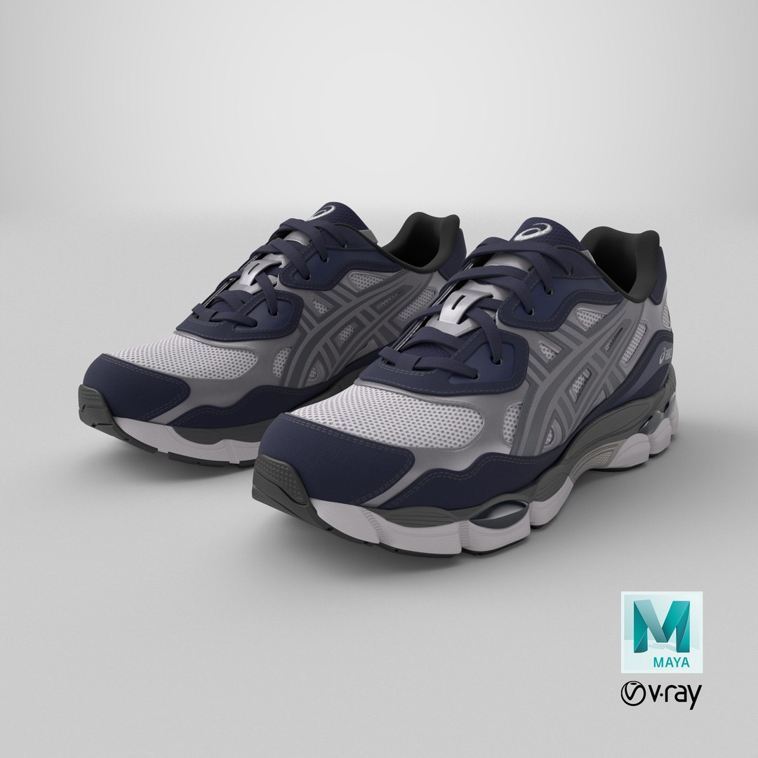 3D Asics GEL-NYC 03 Model - TurboSquid 2294603