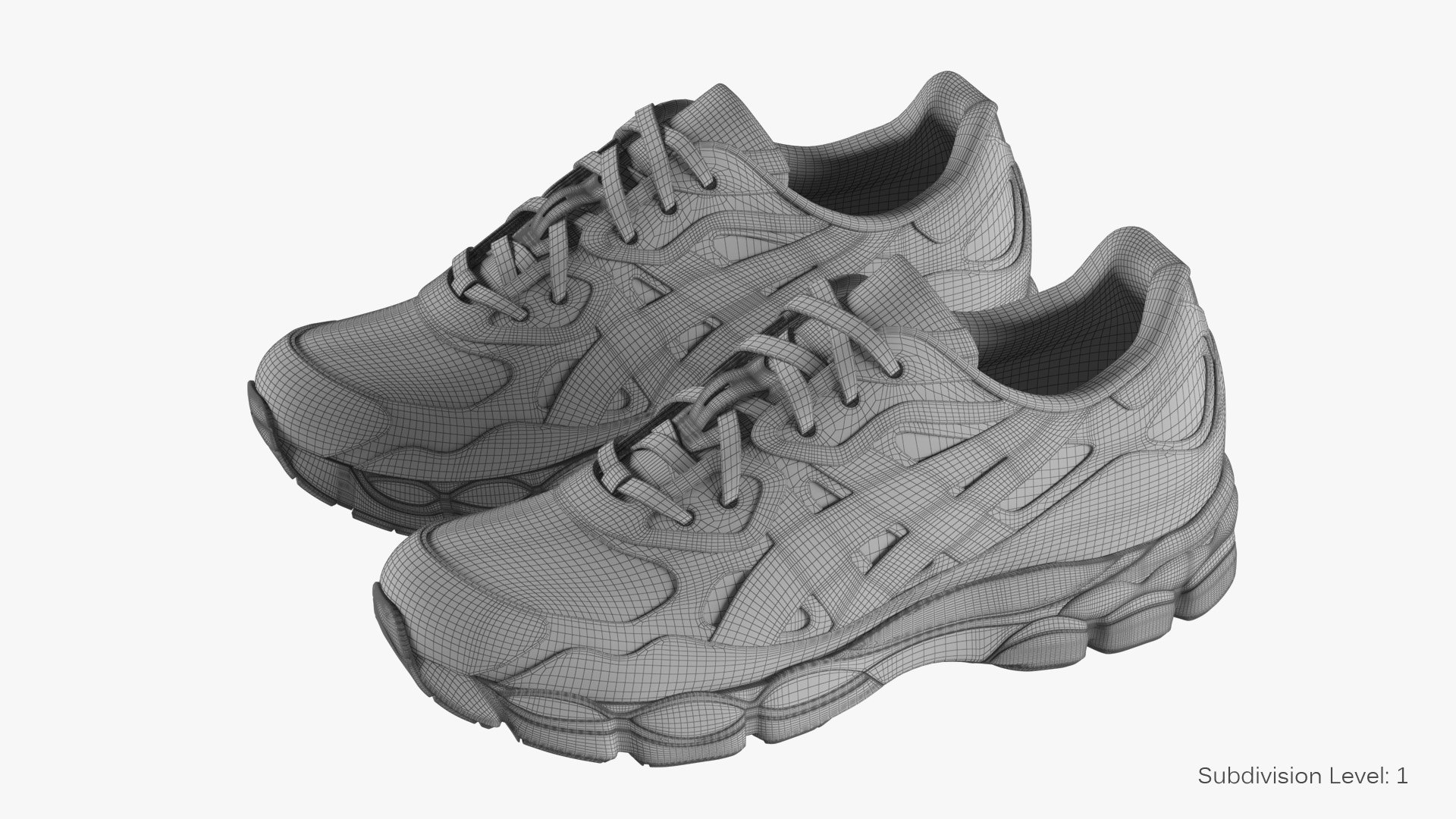 3D Asics GEL-NYC 03 Model - TurboSquid 2294603