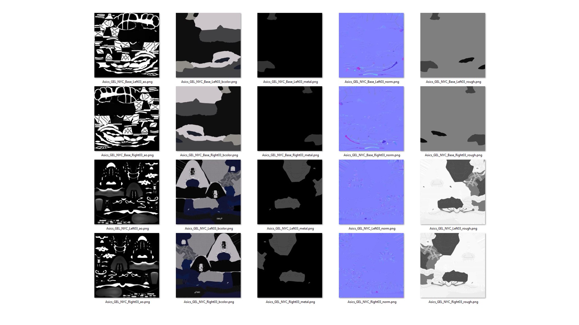 3D Asics GEL-NYC 03 Model - TurboSquid 2294603