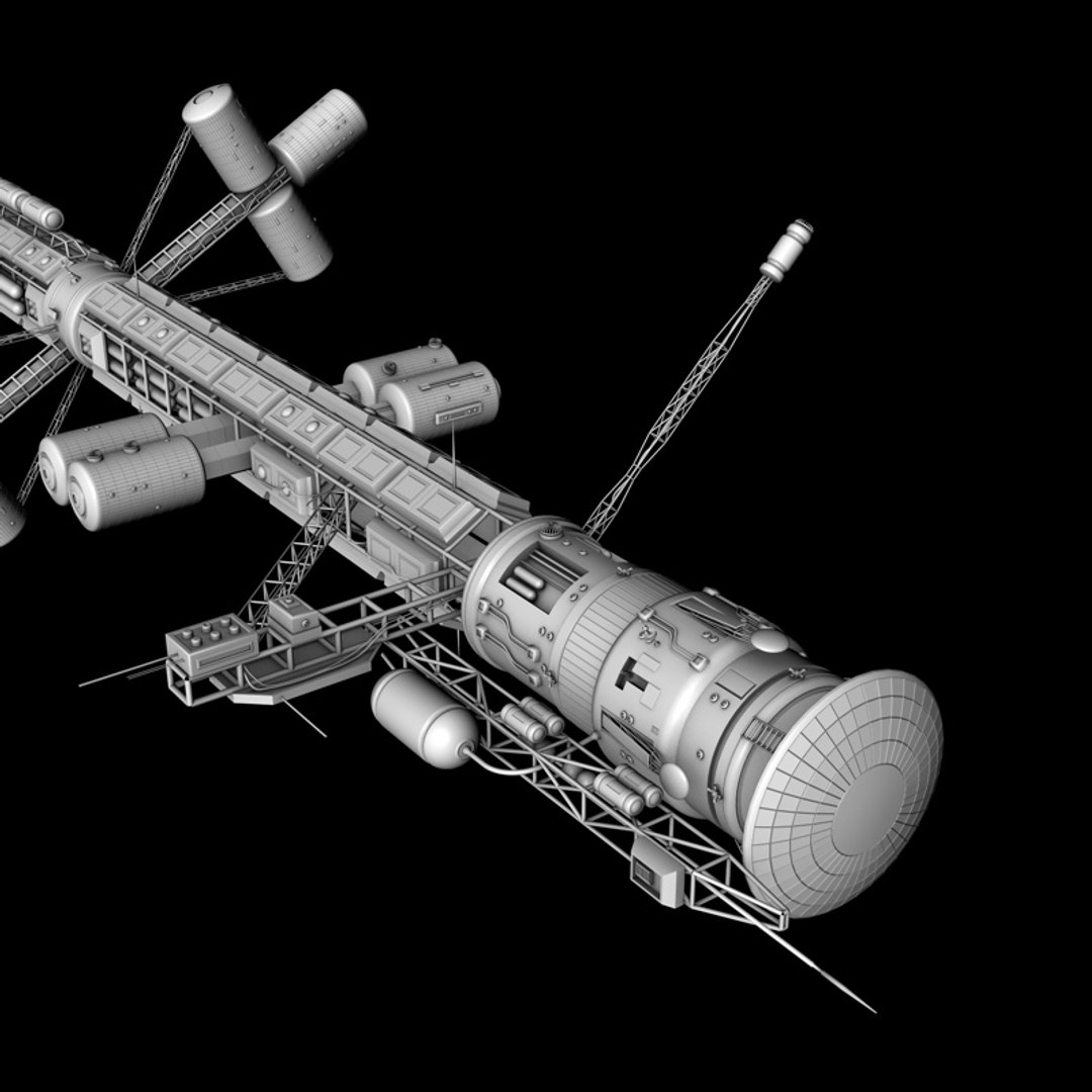 3d Mars Concept Ship Model