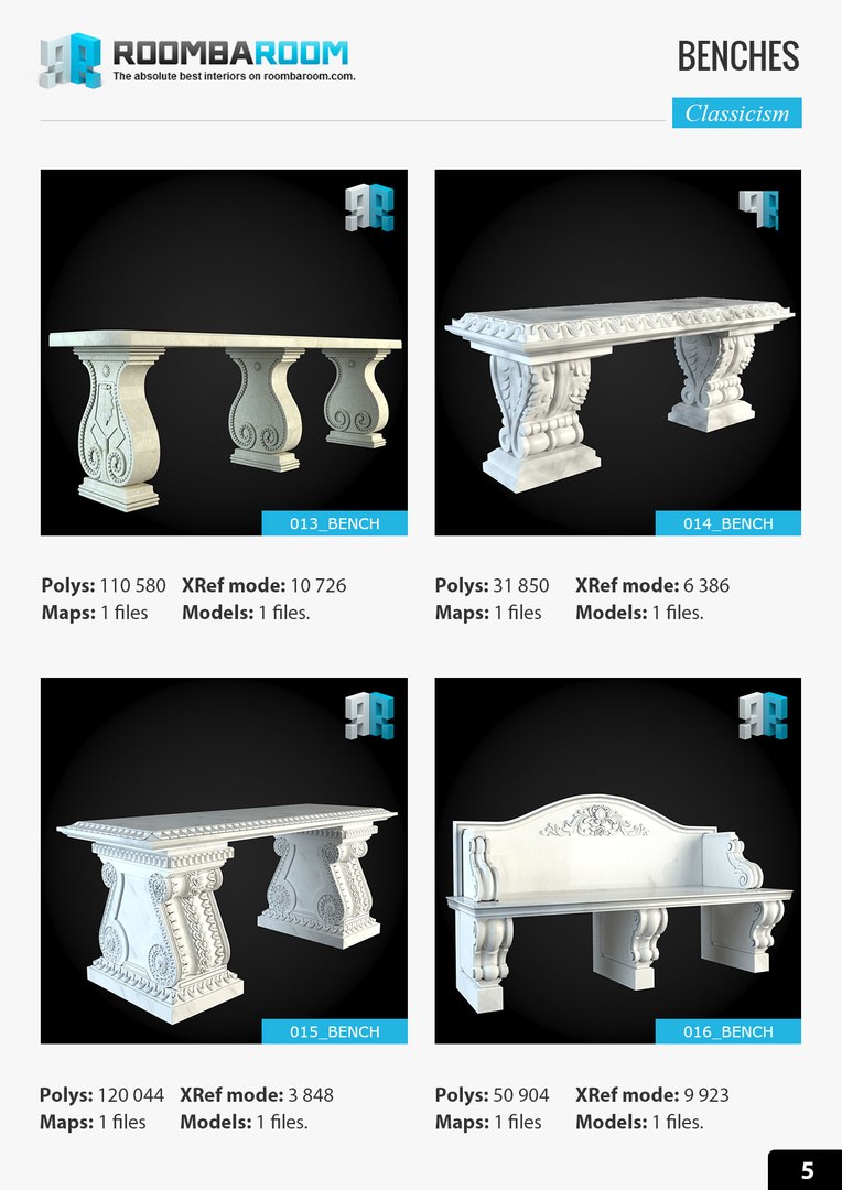 3d Architectural Modules Model