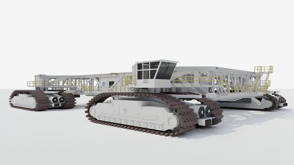 nasa crawler transporter vehicle 3d model