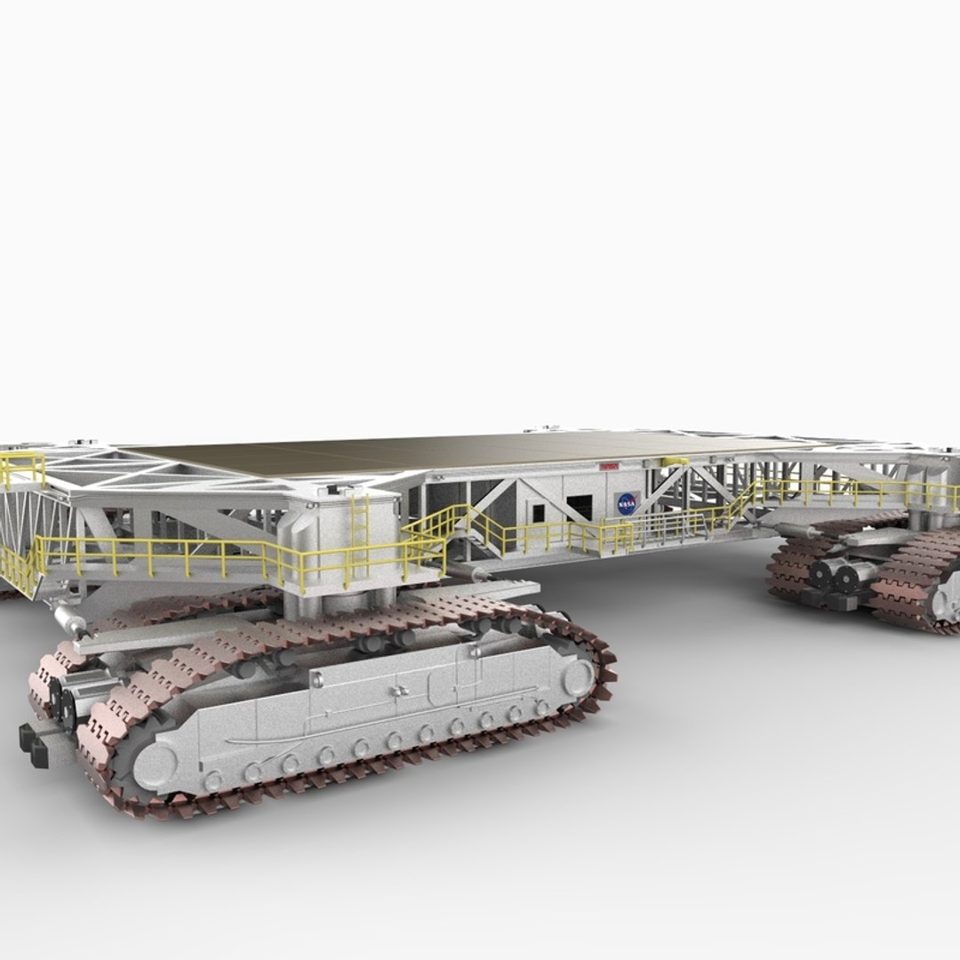 Nasa Crawler Transporter Vehicle 3d Model