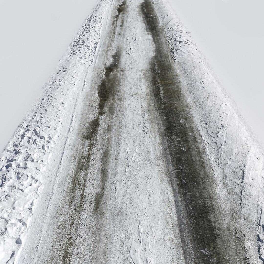 3D Realistic Snow Road - TurboSquid 1381737
