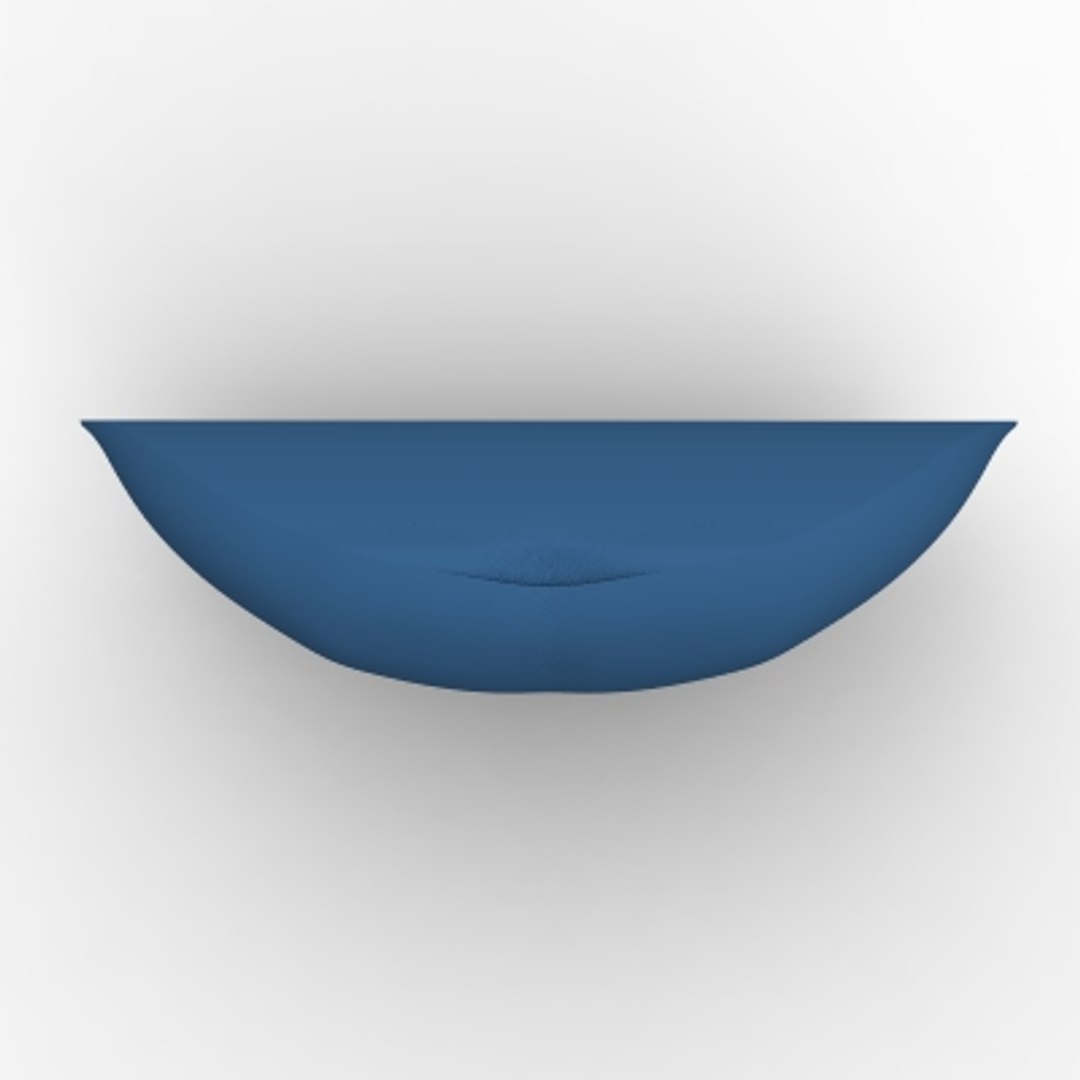 3d Eastern Lips Model
