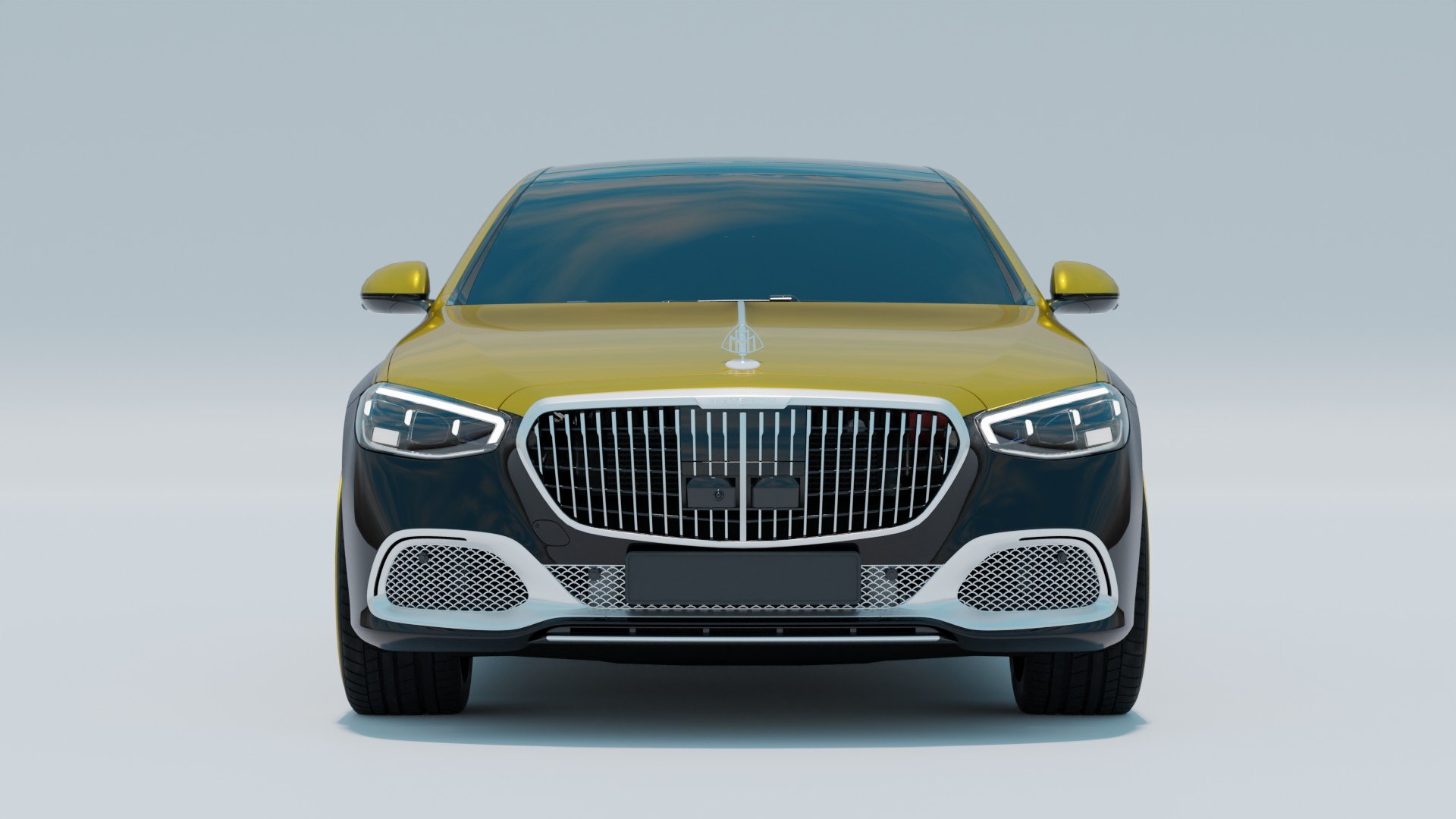 Mercedes-benz S-Class Maybach S680 3D Model - TurboSquid 2067408