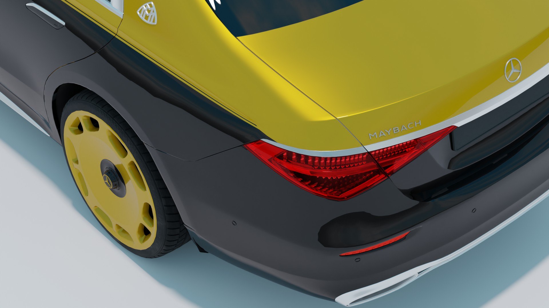 Mercedes-benz S-Class Maybach S680 3D Model - TurboSquid 2067408