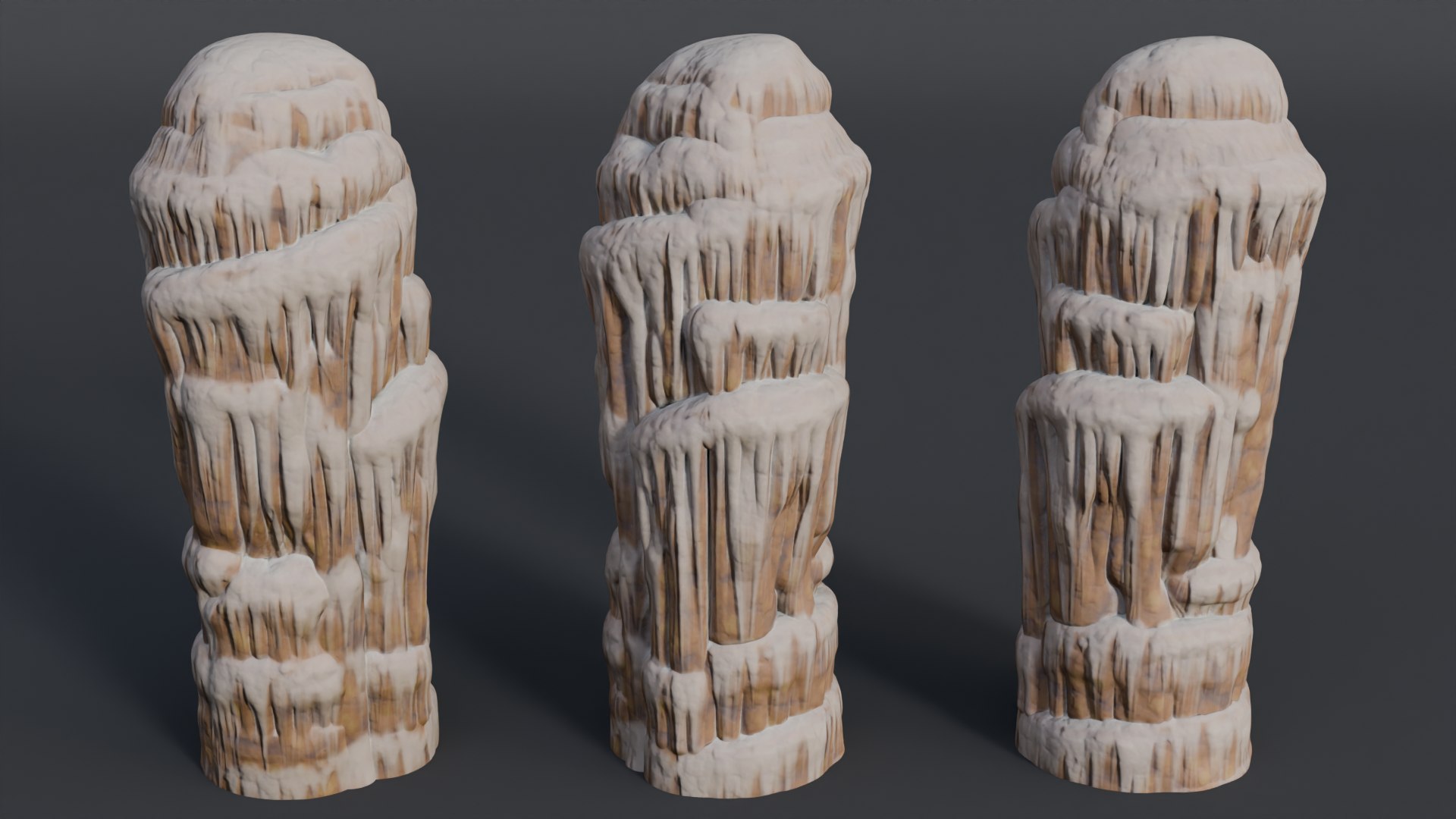 3D Model 26 Cave Stalactites - 250318 - TurboSquid 2377698