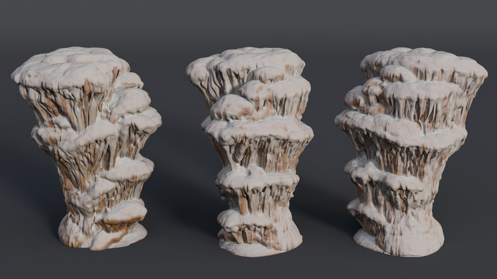 3D Model 26 Cave Stalactites - 250318 - TurboSquid 2377698