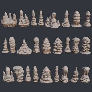 3D Stalactites Models - Browse & Download Formats - TurboSquid