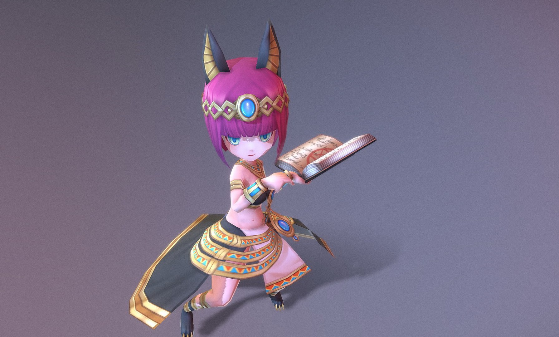 Casual Rpg Character 11 Juliet Model Turbosquid 2007158