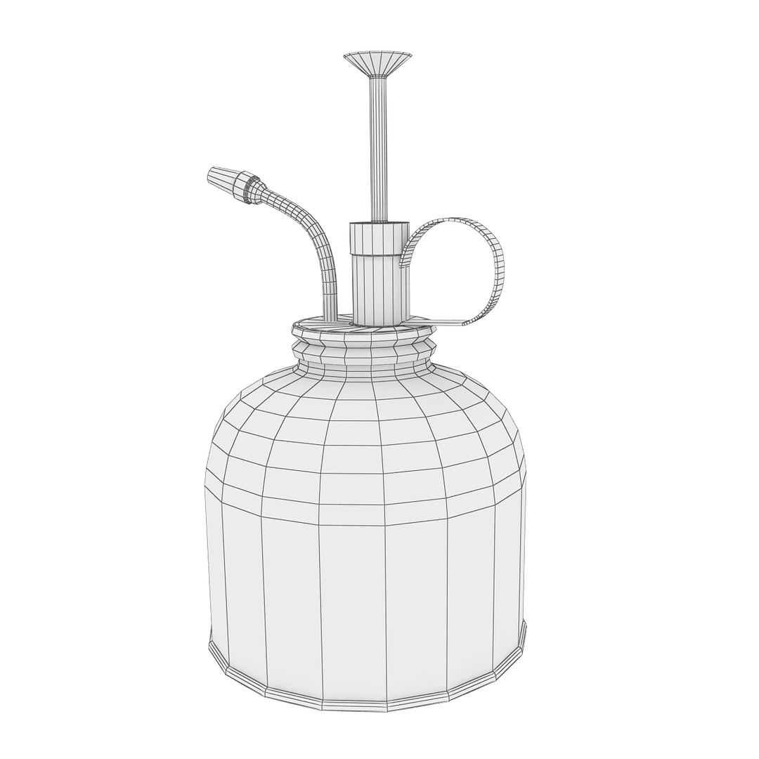 3D Mist Sprayer Spray - TurboSquid 1407401