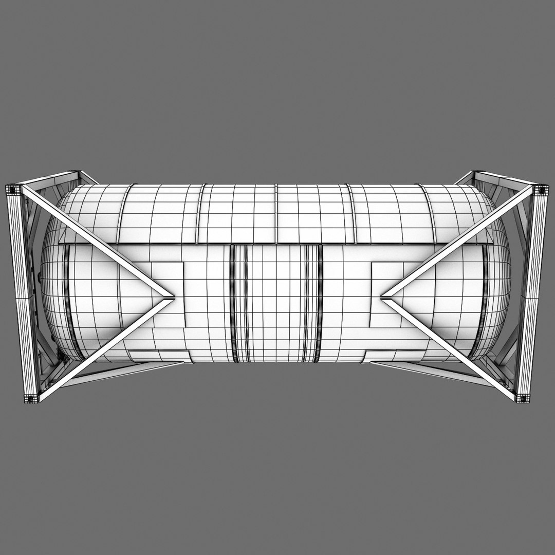 Iso 20ft Tank Shipping Container Max